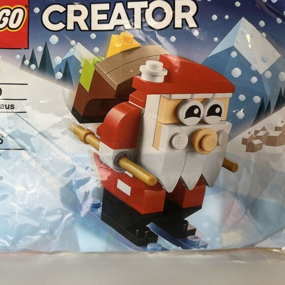 Lego | Toys | Lego Creator Santa Claus Skiing 3580 New In Polybag ...